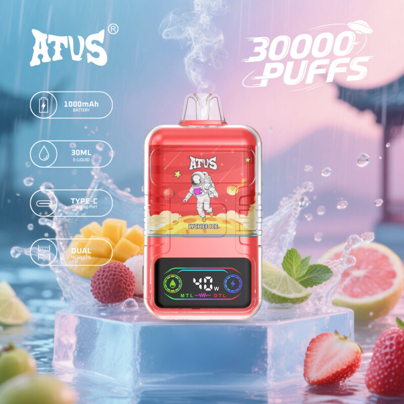 ATVS 30000 Puffs vape desechable | 30k puffs & pro performance - Vapeu