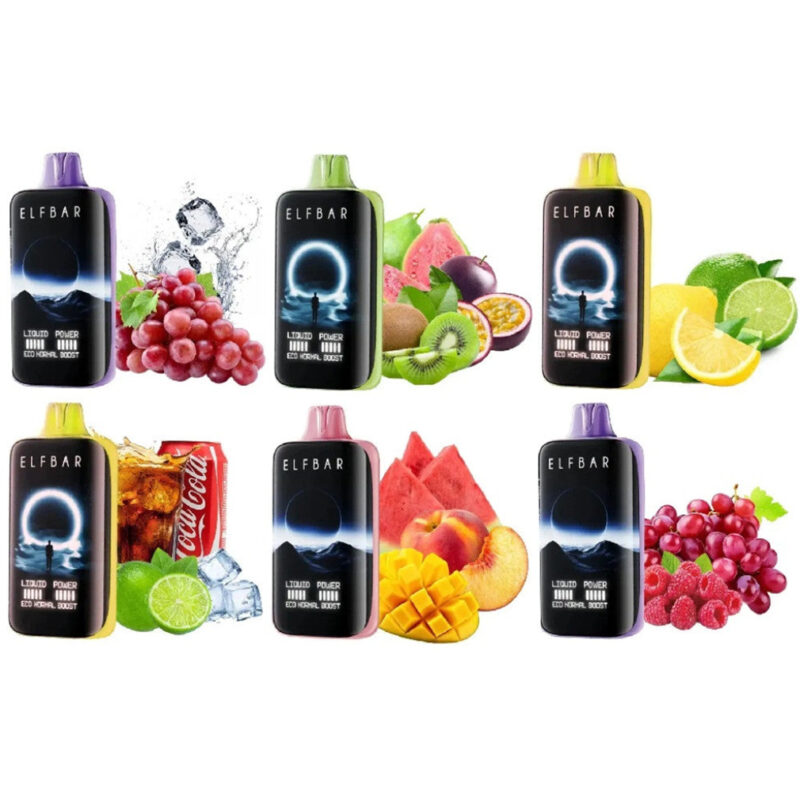 Elf Bar Moon Night 40000 Puffs 3 Mode Smart Engangs Vape Kit - Vapeu